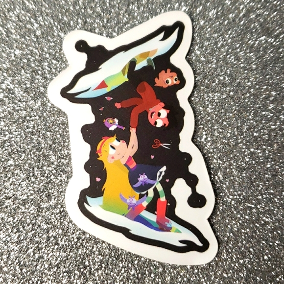 Disney | Design | Disney Waterproof Sticker Star Vs Evil | Poshmark